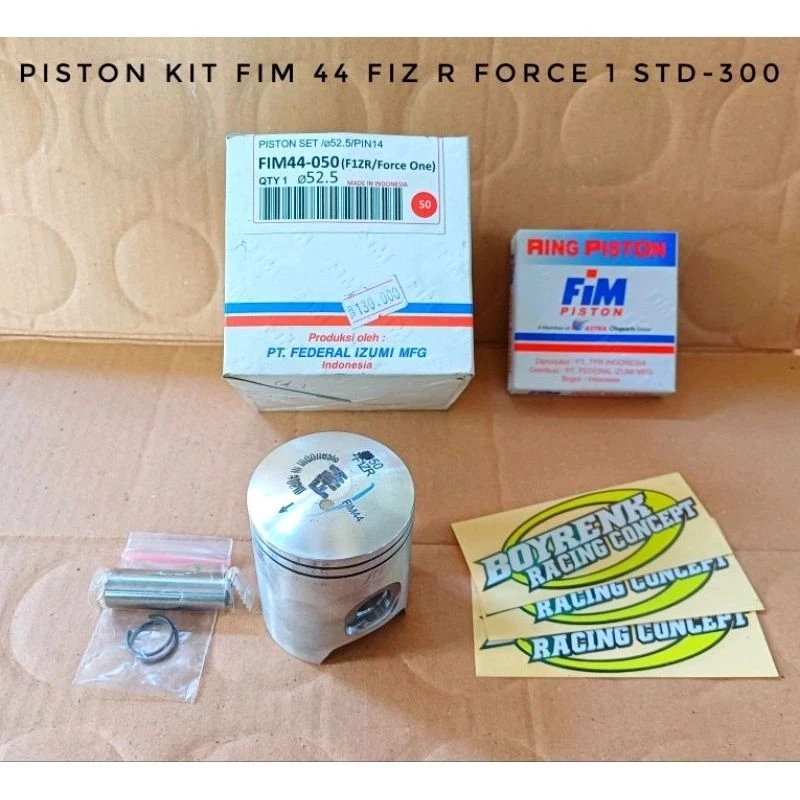 Jual PISTON KIT SEHER KIT FIM 44 FIZ R FORCE1 OVZ STD//25//50//75//100 ...
