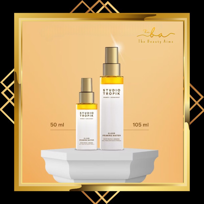 Jual STUDIO TROPIK Elixir Priming Water 50ml & 105ml | Shopee Indonesia