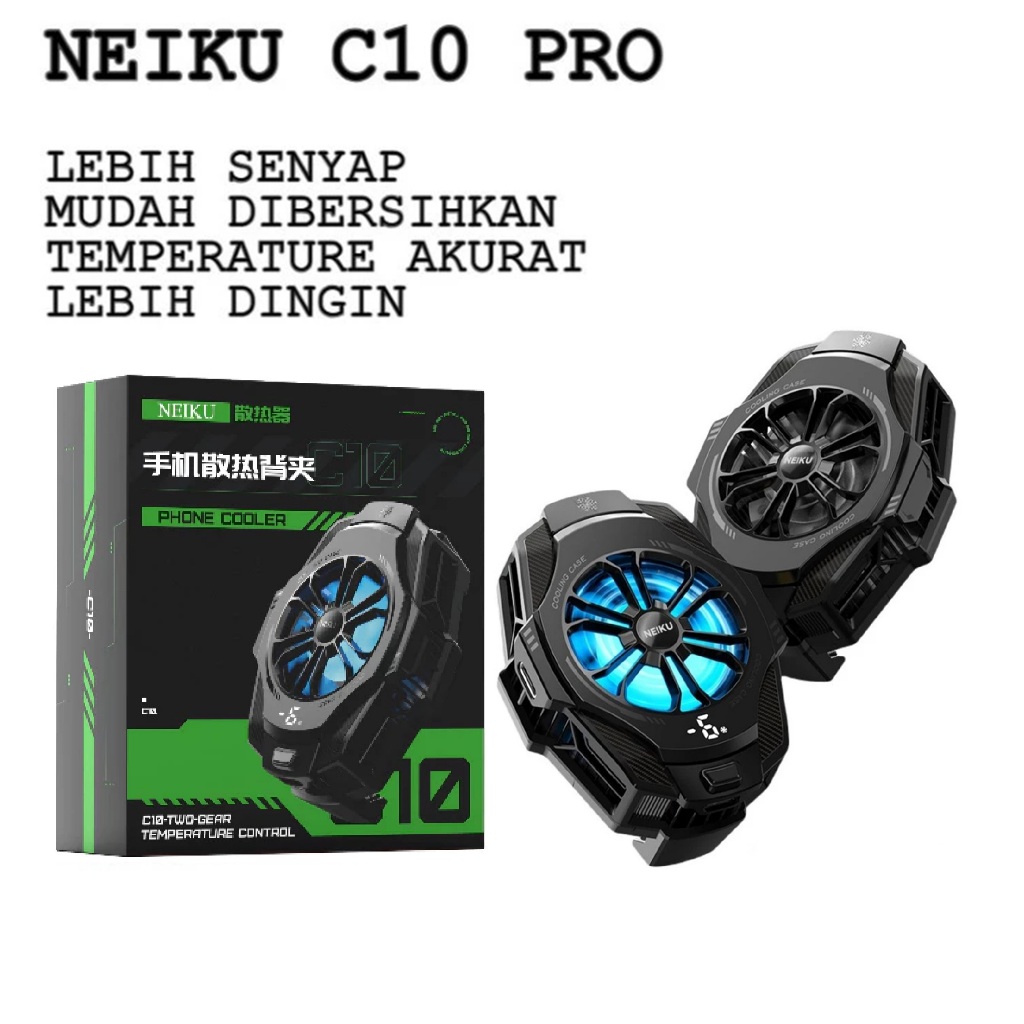 Jual NEIKU C10 PRO PHONE COOLER PENDINGIN HP CLIP 18W SEMIKONDUKTOR ...
