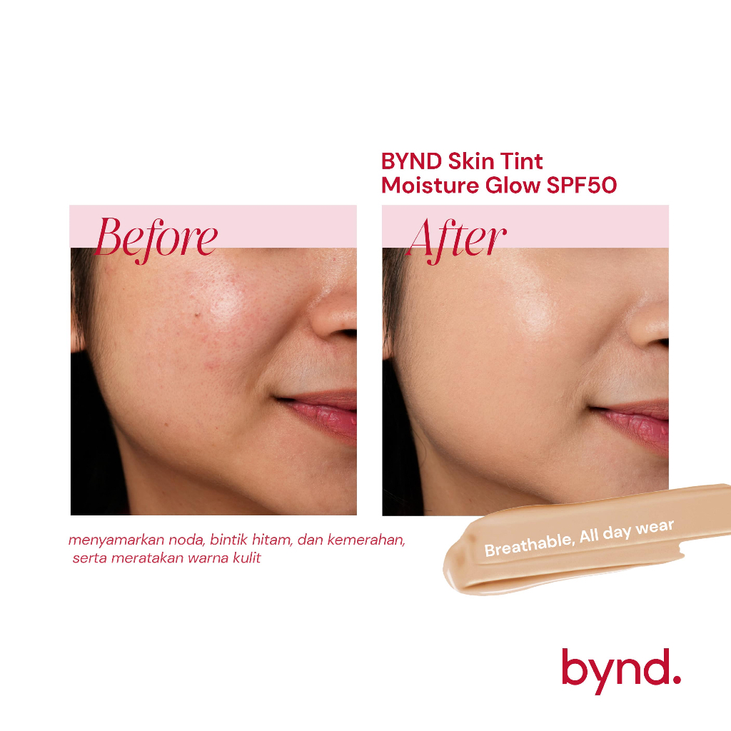 Jual BYND Skin Tint Moisture Glow SPF 50 PA+++ | Shopee Indonesia