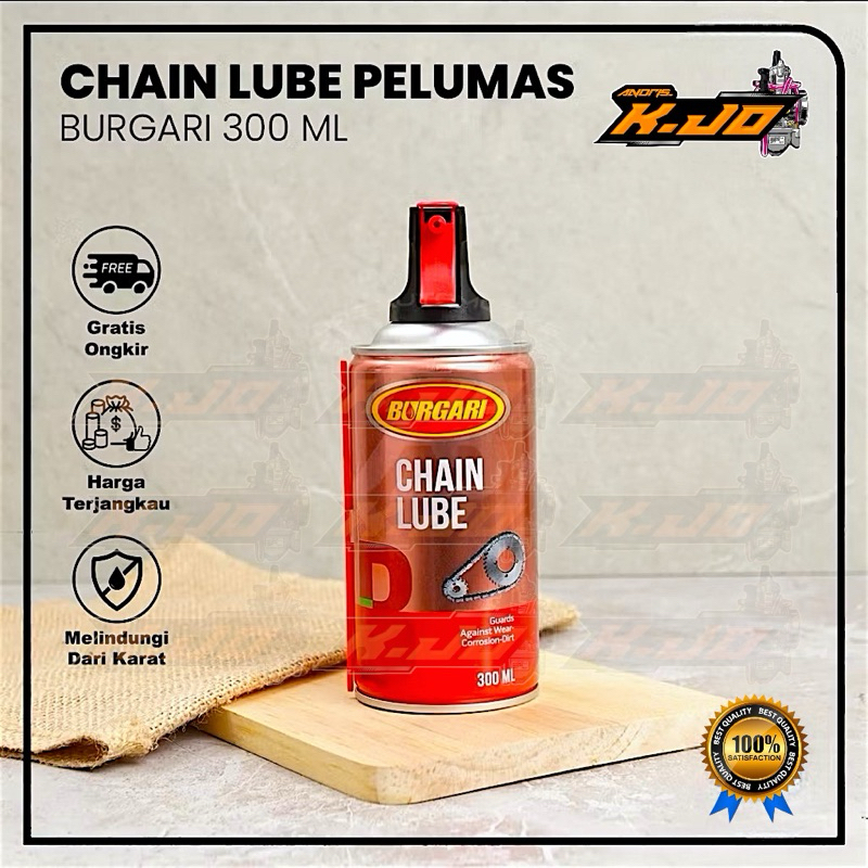Jual Oli Rantai Chain Lube Pelumas Minyak Rantai Gear Chainlube Burgari ...