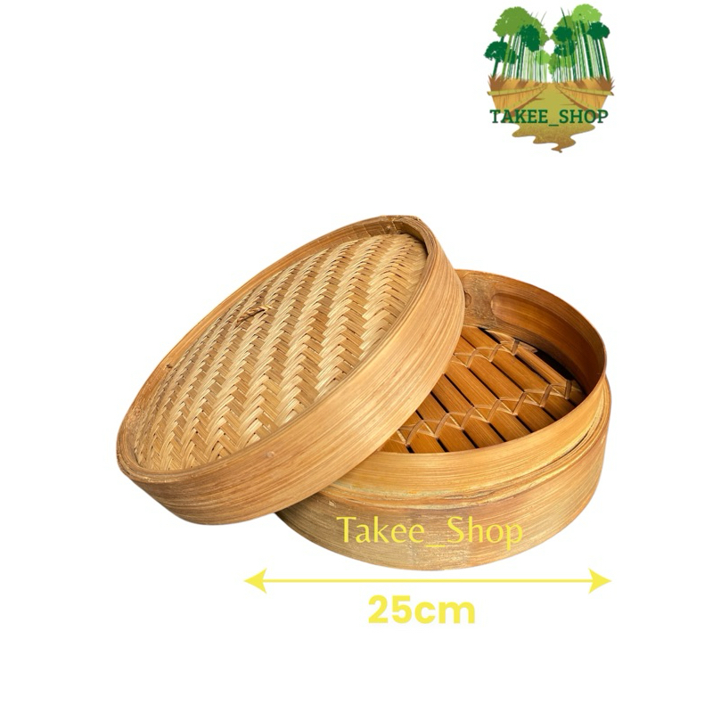 Jual KLAKAT BAMBU DIAMETER= 25CM (1 badan + 1 tutup) | Shopee Indonesia