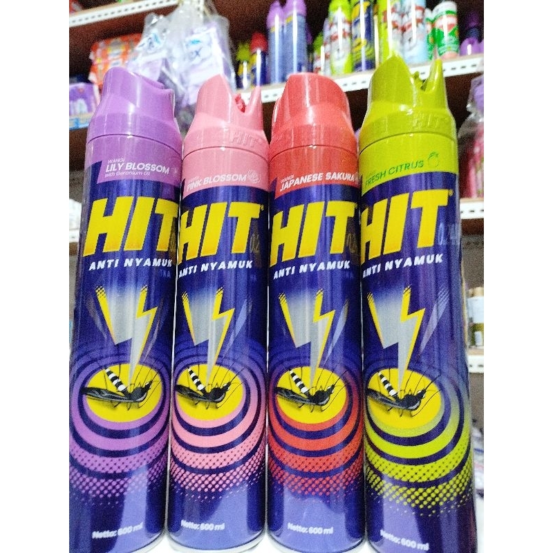 Jual Hit Aerosol 600ml /obat nyamuk semprot/Anti nyamuk | Shopee Indonesia
