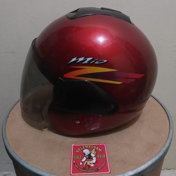 Jual HELM LAWAS, JADUL, KLASIK YAMAHA MIO SPORTY ORIGINAL | Shopee ...
