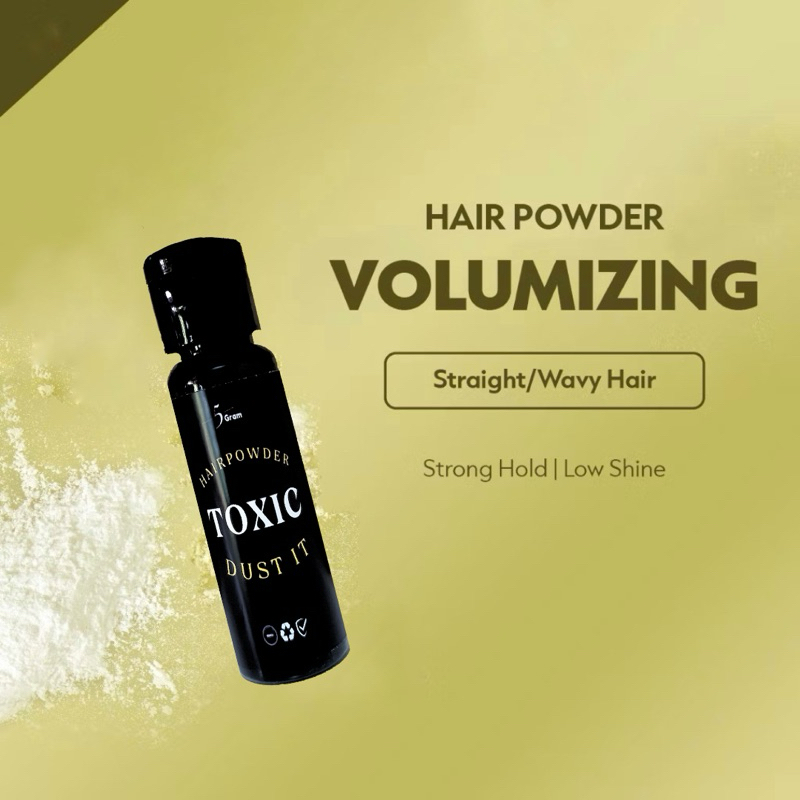 Jual Toxic Hair Powder Men's Care Volumizing Dust It 5-20 Gram | Shopee ...