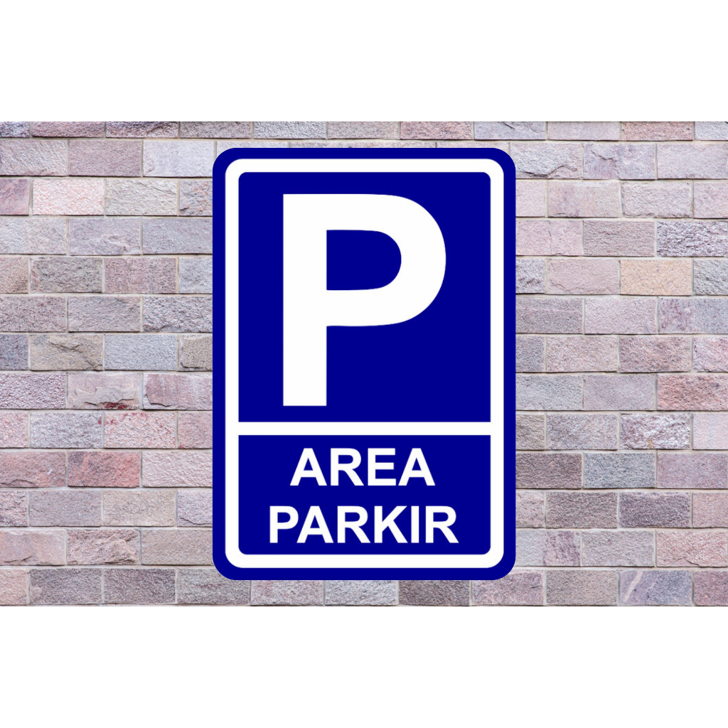 Jual Rambu AREA PARKIR - Plat Alumunium 1.2mm | Shopee Indonesia
