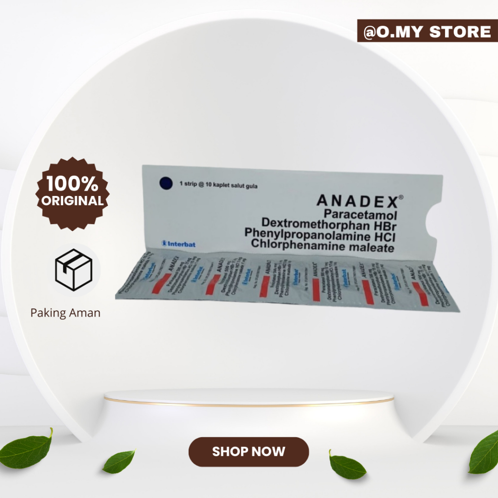 Jual ANADEX STRIP 10 TABLET | Shopee Indonesia