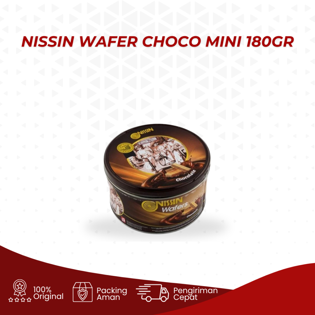 Jual Nissin Wafer Choco Mini 180gr | Shopee Indonesia