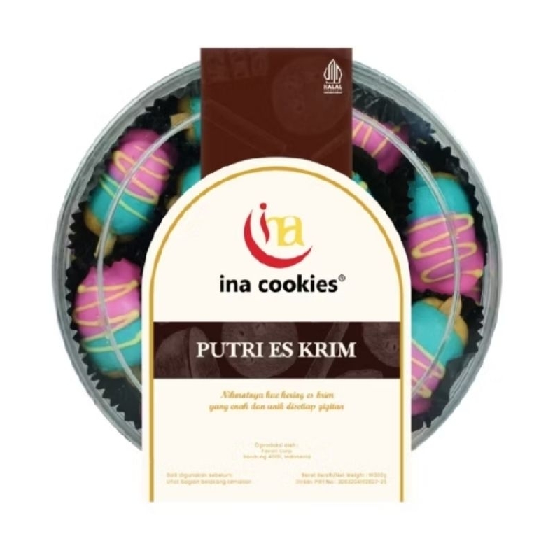 Jual ina cookies varian PUTRI ES KRIM (ONLY JABODETABEK INSTANT SEND ...