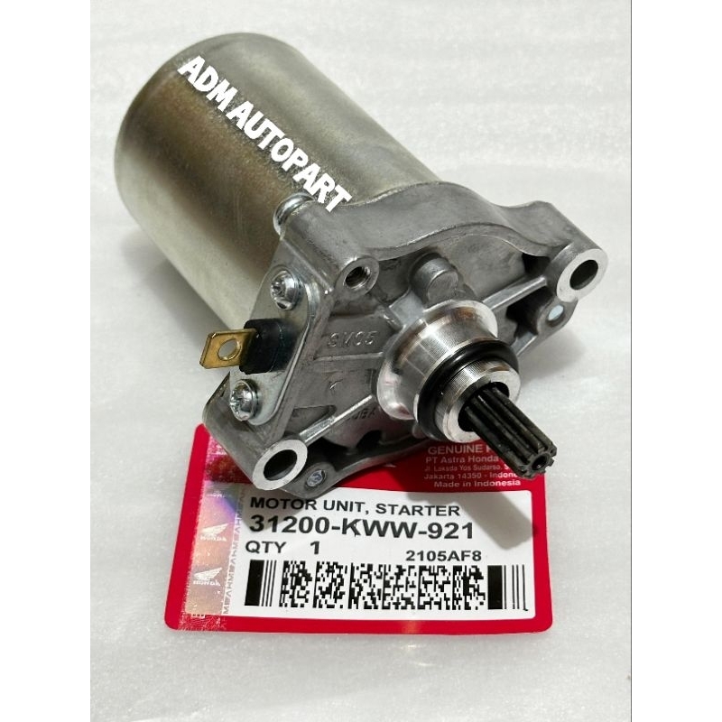 Jual Dinamo starter KWW-921 Revo fit injeksi Revo x injeksi Revo ...