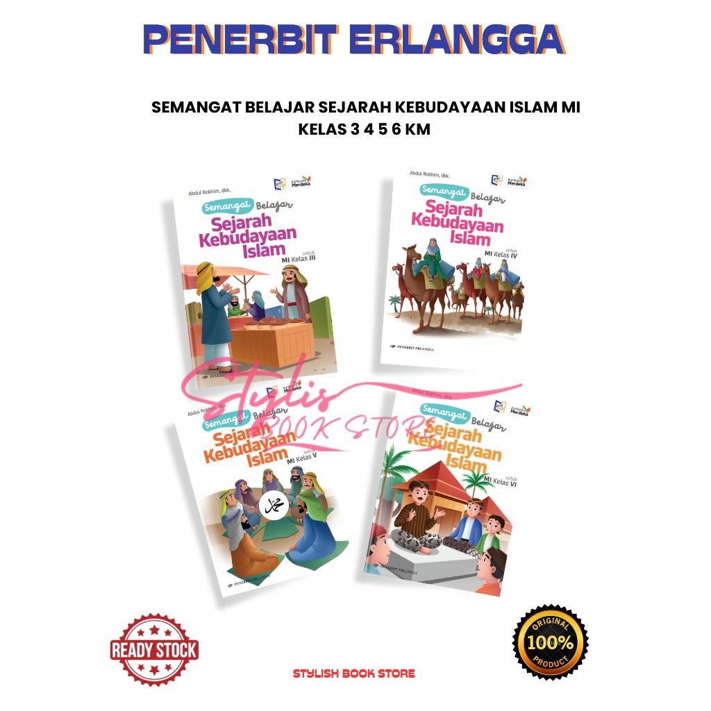 Jual BUKU PELAJARAN SEMANGAT BELAJAR SEJARAH KEBUDAYAAN ISLAM SD MI KLS KELAS 3 4 5 6 KM ...