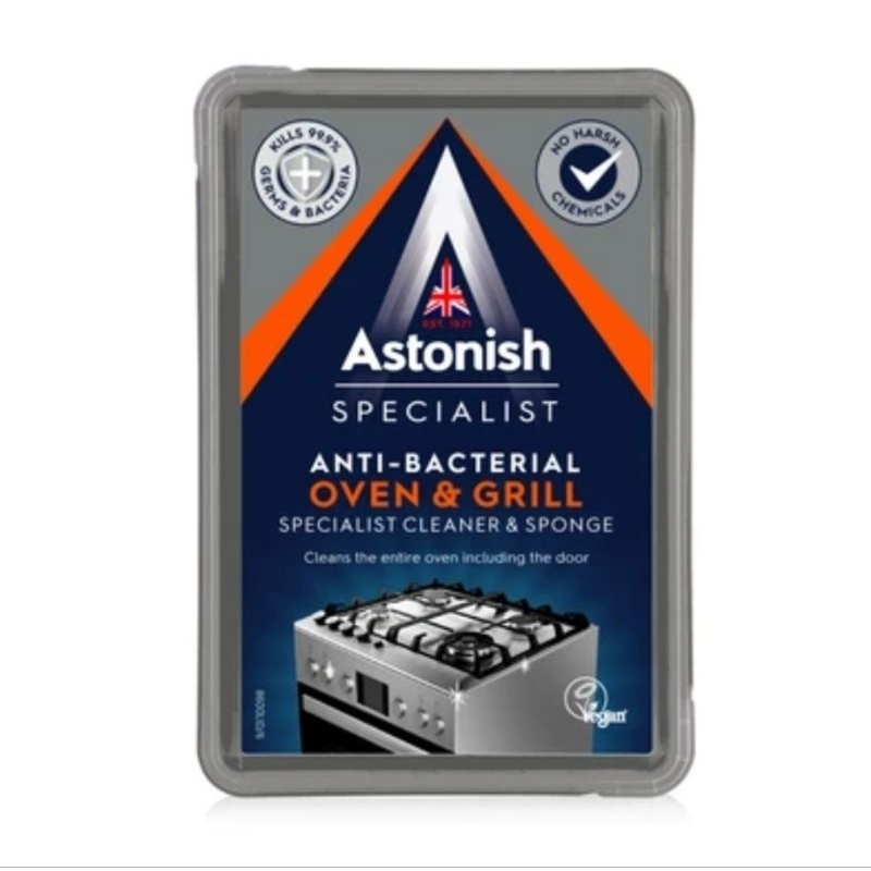 Jual Astonish 250 Gr Oven And Grill Cleaner & Sponge | Shopee Indonesia