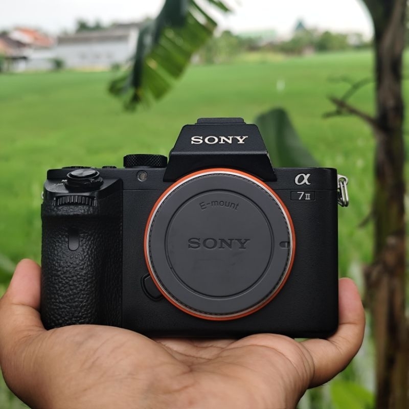 Jual sony a7 mark 2 atau a7ii sc rendah fullset box | Shopee Indonesia