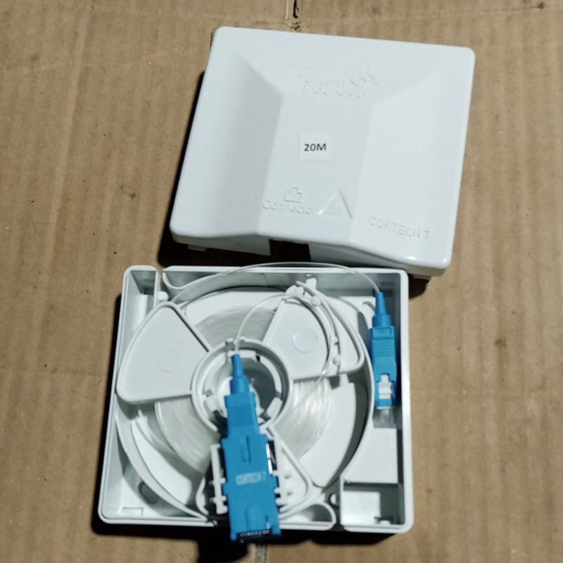 Jual Prekso Roset Transparan Fiber Optic 1 Core 20 Meter | Shopee Indonesia