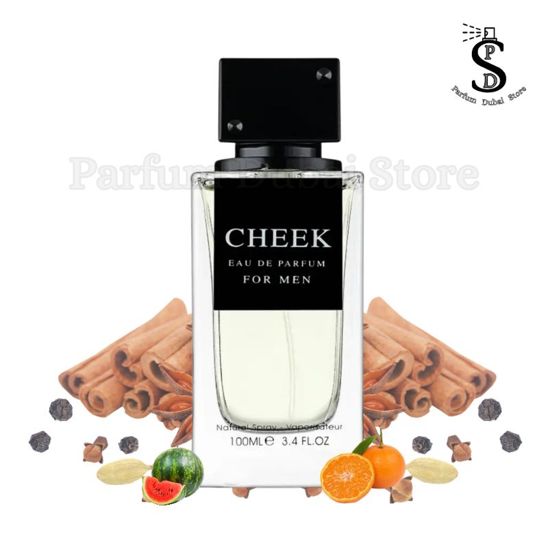Jual Fragrance World Cheek for men EDP 100 ml | Shopee Indonesia