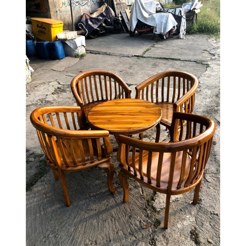 Jual Kursi Betawi Kayu Jati Design Klasik | Shopee Indonesia