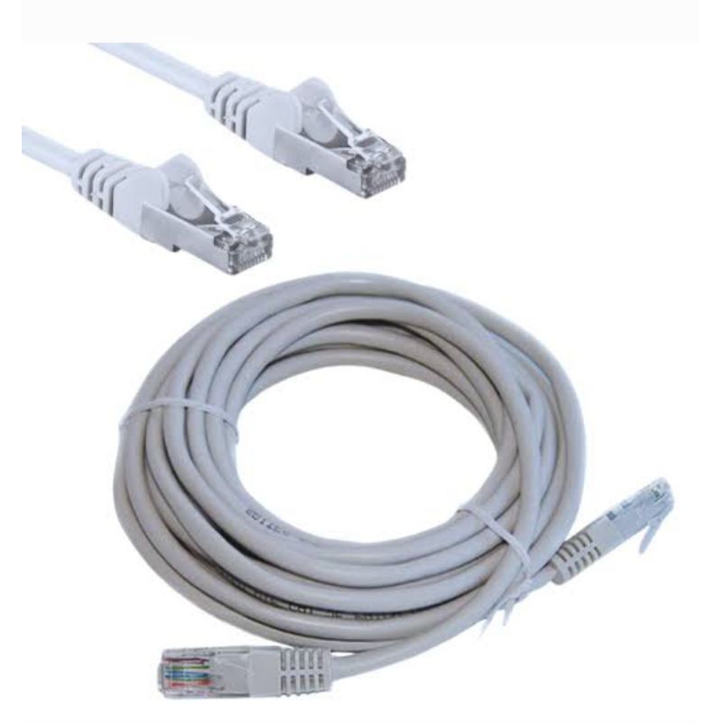 Jual Kabel Lan RJ45 Cat5 1.5 Meter sd 50 Meter | Shopee Indonesia