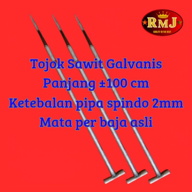 Jual Tojok Sawit Galvanis mata baja asli | Shopee Indonesia
