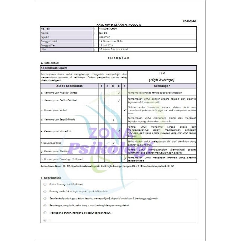 Jual Software Psikogram IST dan MBTI | Shopee Indonesia