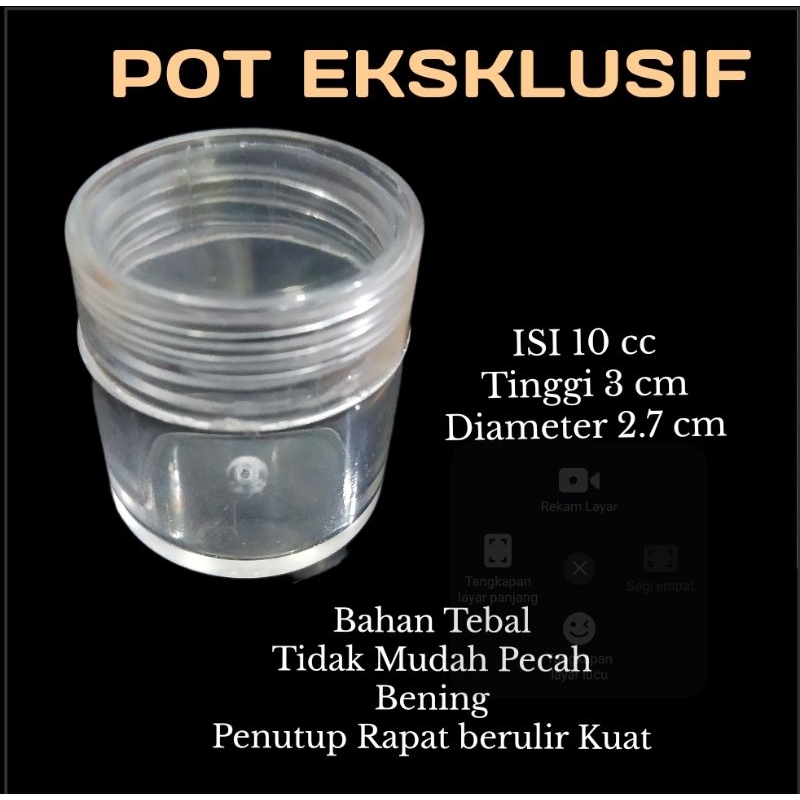 Jual POT SALEP EKSKLUSIF 10 gr | Shopee Indonesia