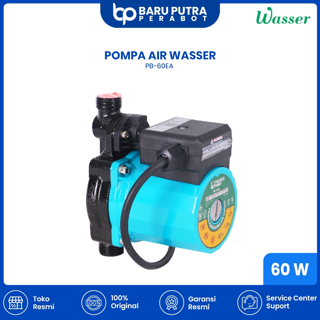 Jual WASSER Booster Pump PB-60EA/60W | Shopee Indonesia