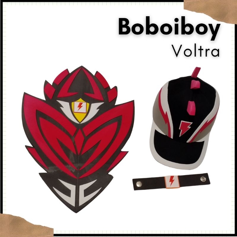 Jual Boboiboy Voltra Perisai dan Topi Fashion Anak-anak | Shopee Indonesia