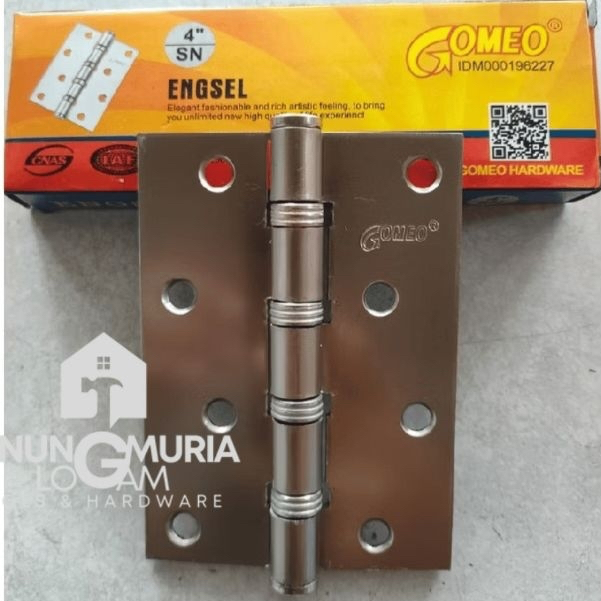 Jual (1 PASANG SET) Engsel Pintu Rumah Engsel Jendela Tebal Gomeo 4 ...
