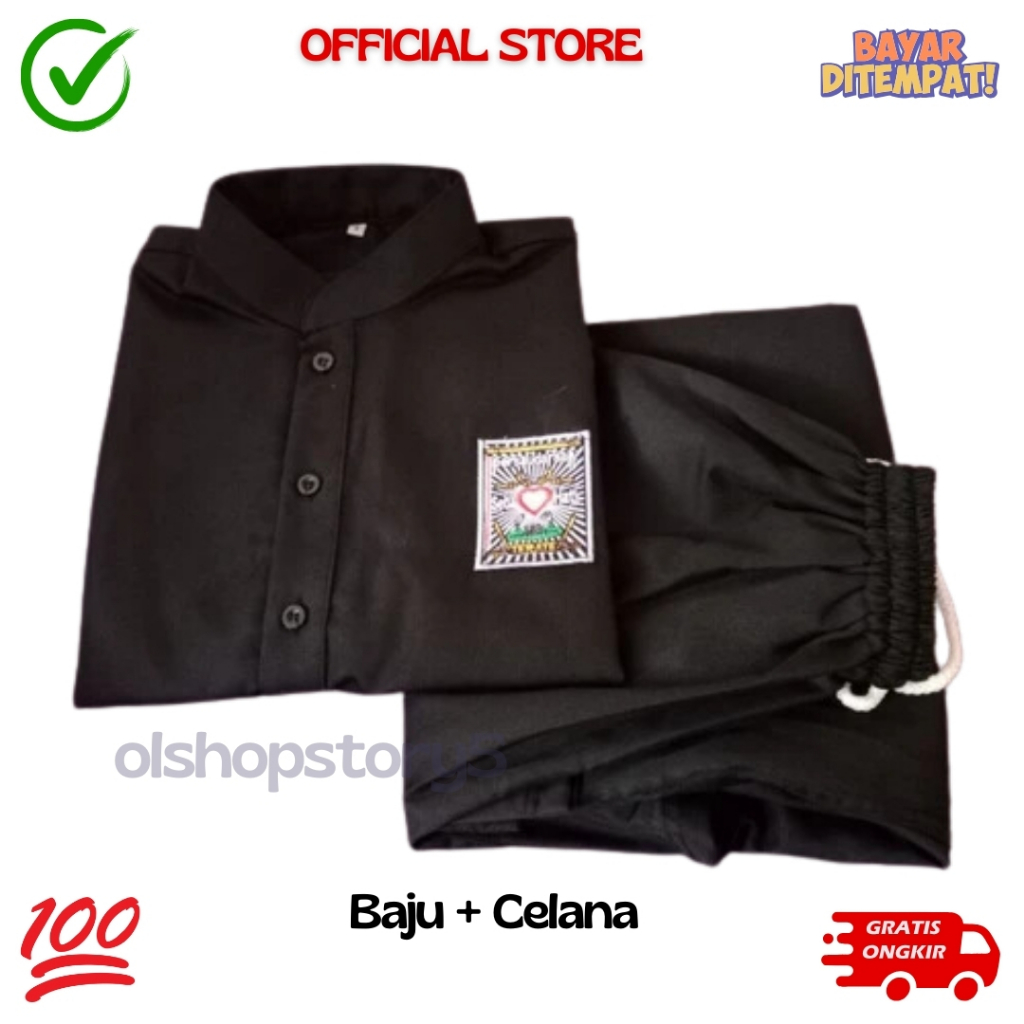 Jual Sakral Siswa Psht Kancing Standart Baju Silat Psht Anti Karat Awet ...