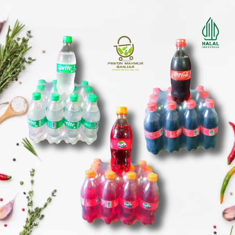 Jual MINUMAN SPRITE, COCA-COLA, FANTA / KEMASAN BOTOL MINI 250 ML ...
