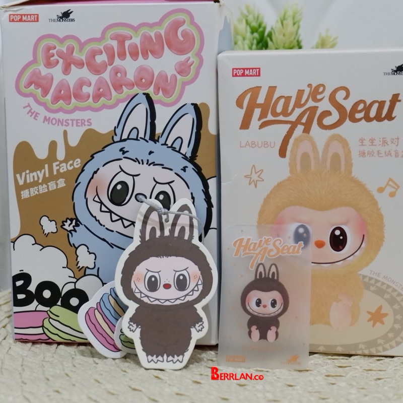 Jual Pop Mart Labubu The Monsters Secret Macarons Chestnut Cocoa Have A ...