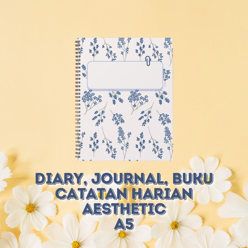 Jual Buku Catatan Harian, Diary Journal Aesthetic, Notebook Spiral ...