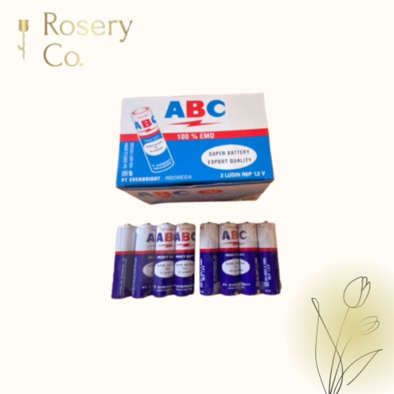 Jual Baterai ABC Heavy Duty R6P 1.5V Satuan | Shopee Indonesia