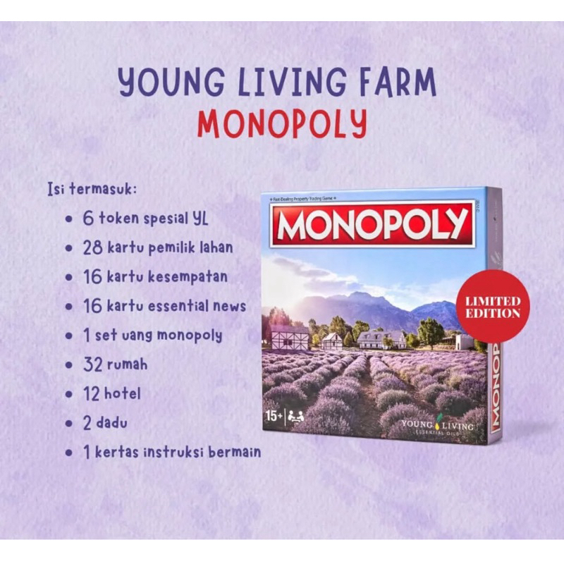 Jual Monopoly hasbrow farm young | Shopee Indonesia
