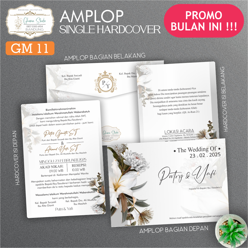 Jual Undangan Pernikahan Hard Cover Mewah & Elegan | Shopee Indonesia
