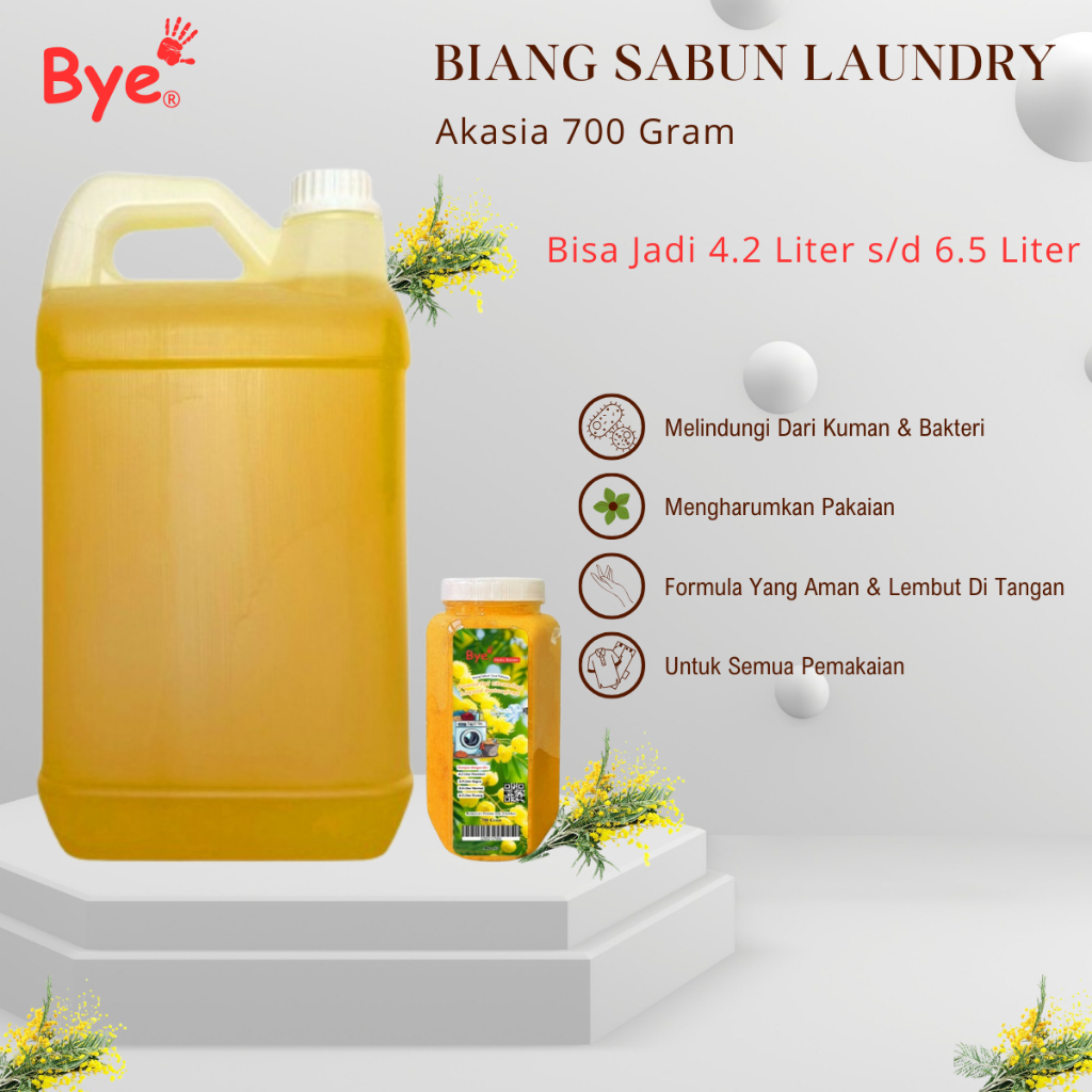 Jual Biang Sabun Laundry Ukuran 700 Gram Solusi Ekonomis Untuk Hasil ...