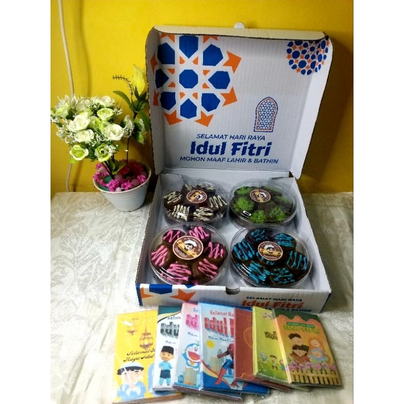 Jual PARCEL kue lebaran SENI COKLAT murah . Bonus AMPLOP ANGPOU LEBARAN ...