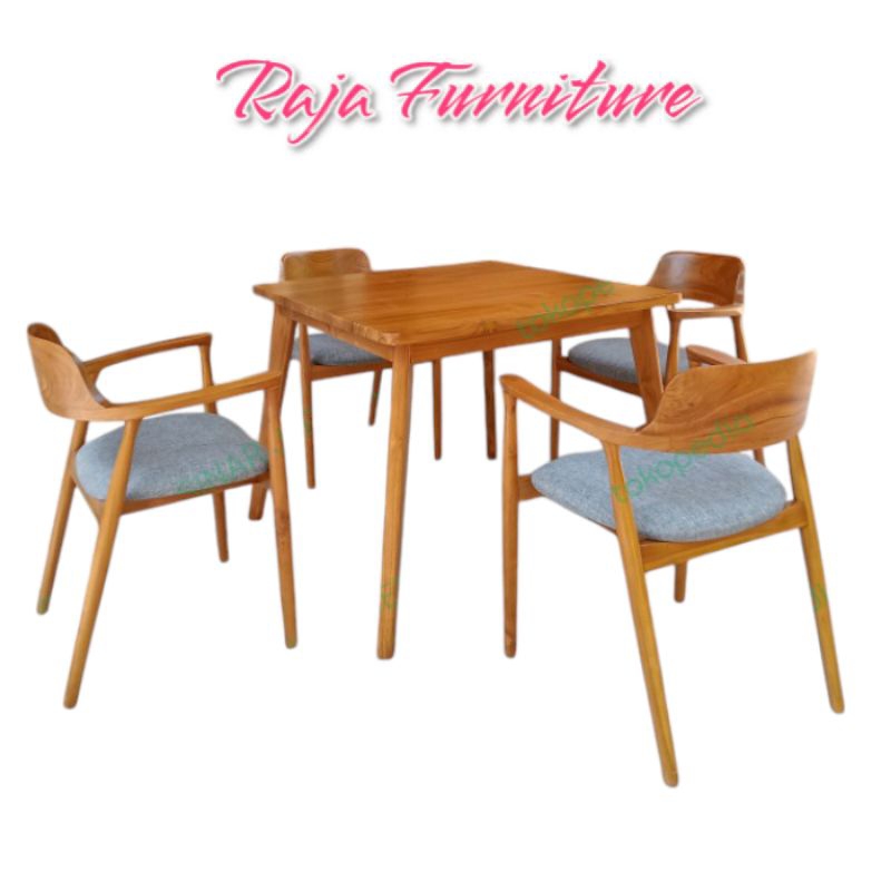 Jual Raja Furniture Meja kursi Hiroshima ukuran 110x90cm | Shopee Indonesia