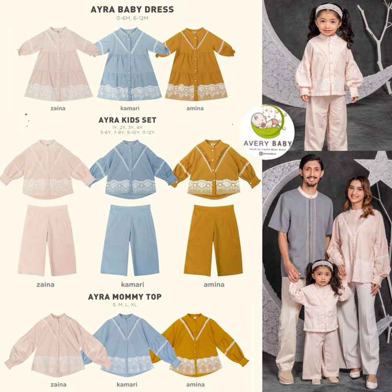 Jual BOHOPANNA AYRA SET BOHOPANNA AYRA BABY DRESSS BOHOPANNA AYRA MOMMY TOP RAYA COLLECTION BAJU ...