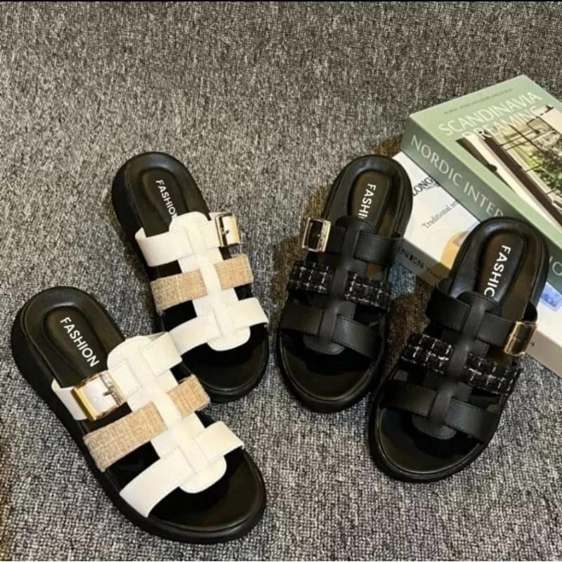 Jual Sandal Arabella Sandal Wanita Widges Sendal Platform Cewek Kekinian Sandal Wedges Wanita ...