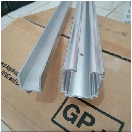 Jual Rel atas bawa pintu lipat 1 set/track husky 2 mtr | Shopee Indonesia