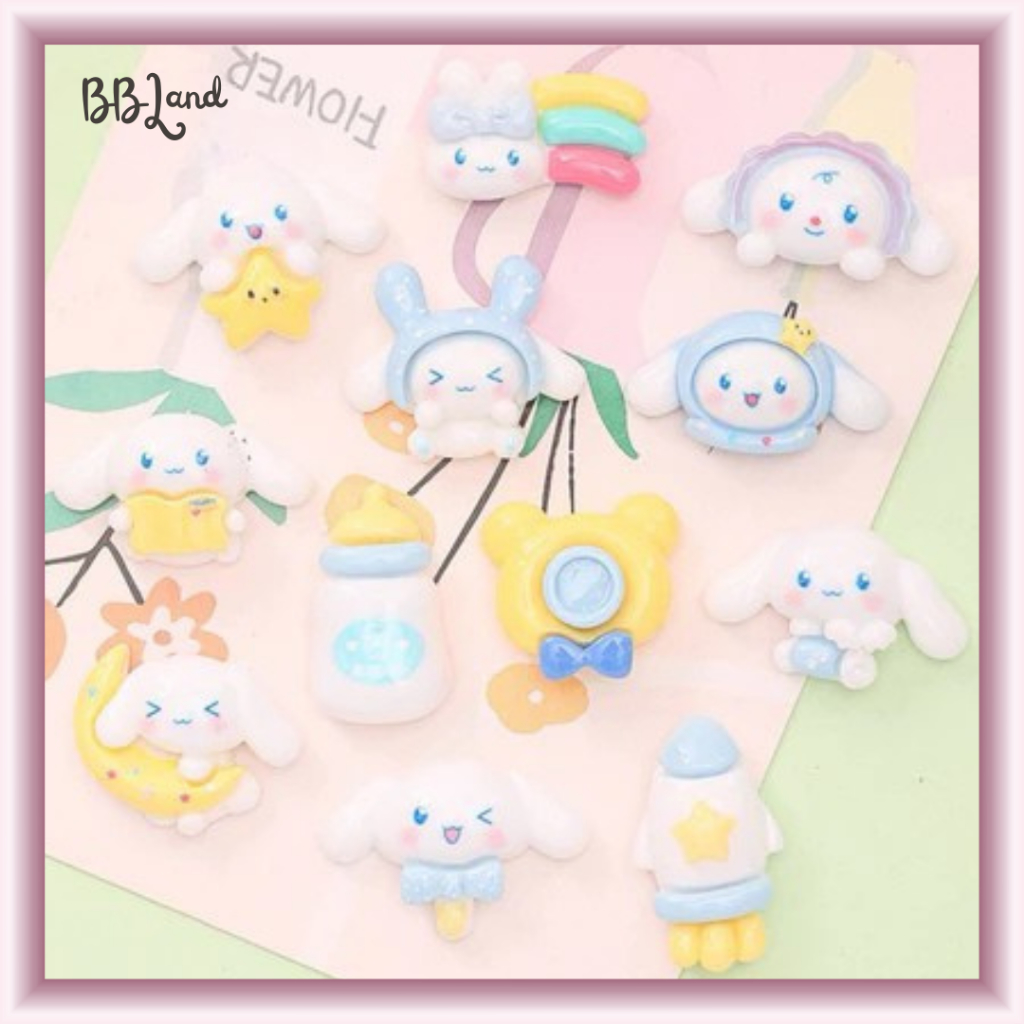 Jual Stiker 3D Resin Clay Motif Cinnamoroll DIY Botol Minum Case Hp ...