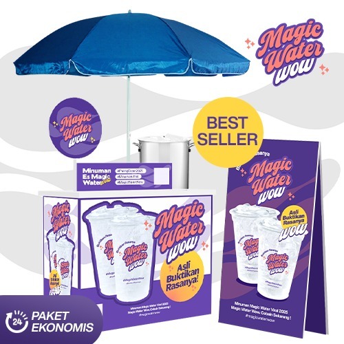 Jual PAKET EKONOMIS 400 PORSI - WOW MAGIC WATER / MAGIC WATER POWDER ...