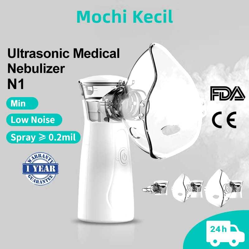 Jual Medical Mesh Nebulizer Alat Uap Bantu Pernafasan Asma Inhalasi ...