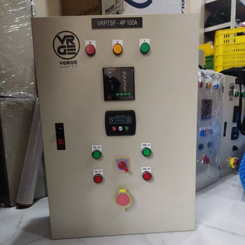 Jual Panel ATS AMF Automatic Transfer Switch 66KVA VORGE VRPTSFB-100A ...