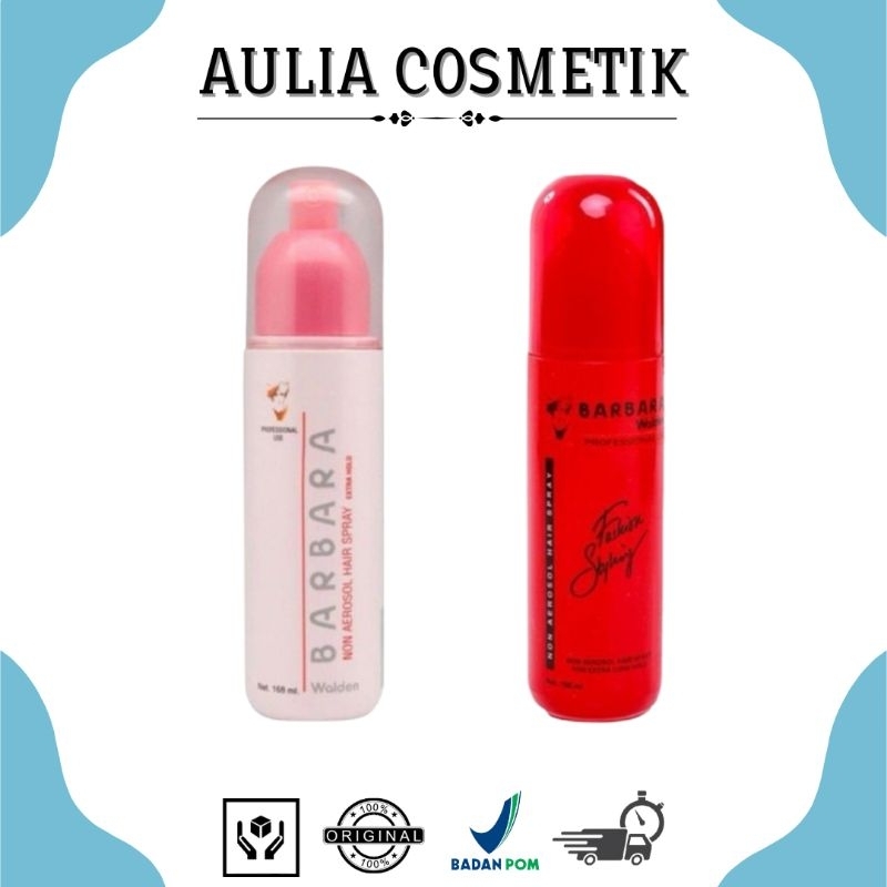 Jual BARBARA WALDEN HAIR SPRAY 168mL MERAH / PINK | Shopee Indonesia