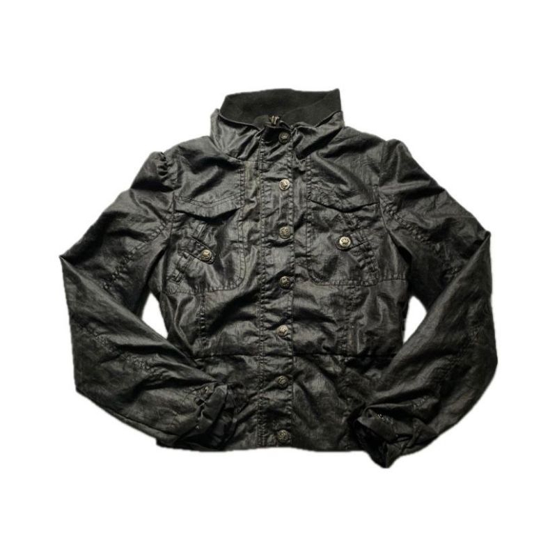 Jual black leather jacket | Shopee Indonesia