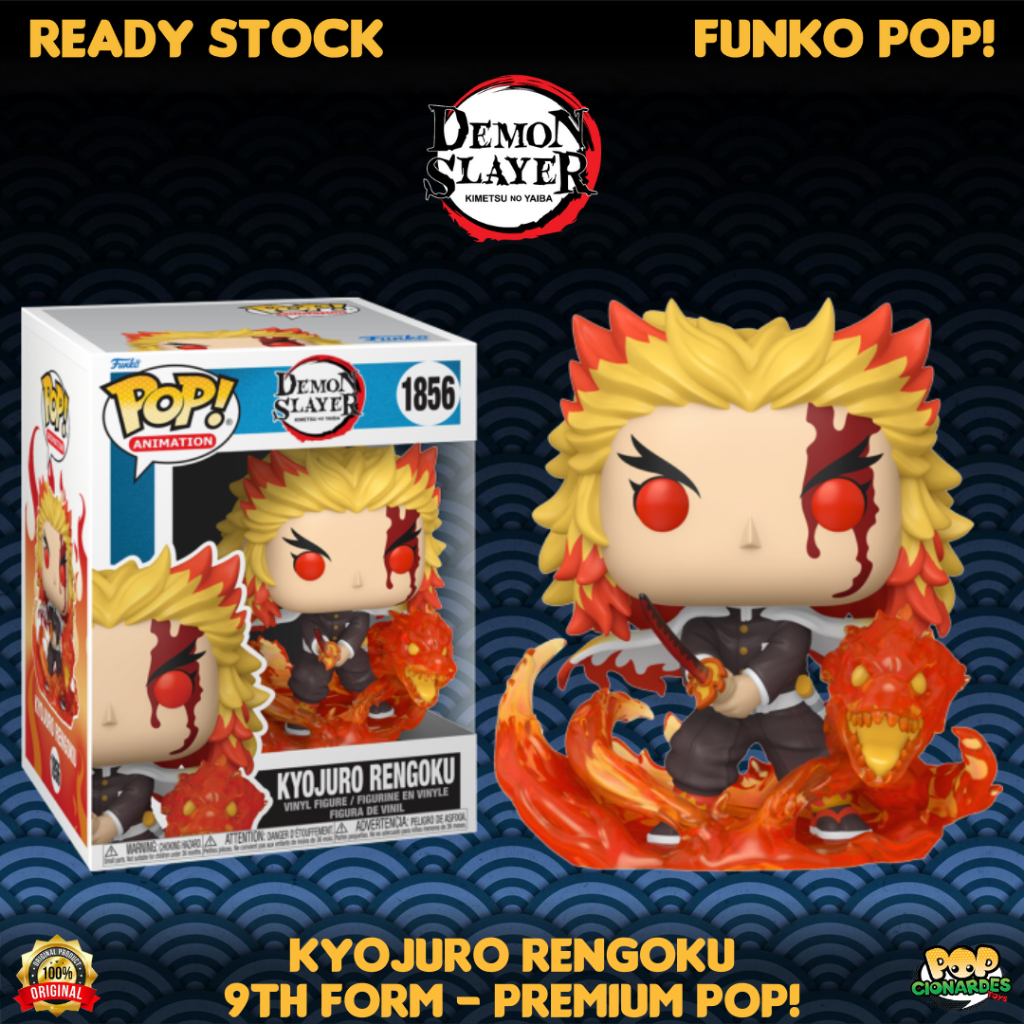 Jual Funko POP! Animation Demon Slayer - Kyojuro Rengoku #1856 | Shopee ...