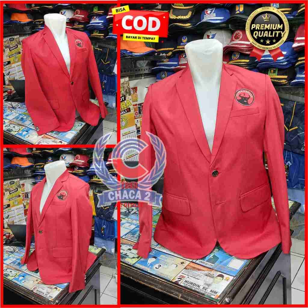 Jual jas partai pdip jas pdi perjuangan | Shopee Indonesia