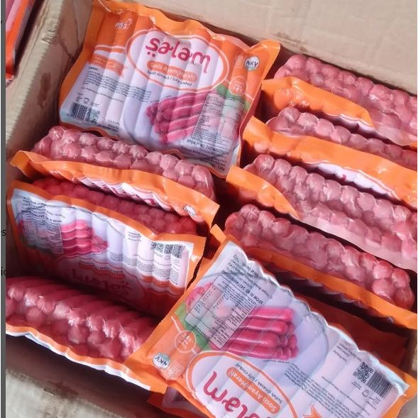 Jual Salam Sosis Ayam 750 gr Frozen Food | Shopee Indonesia