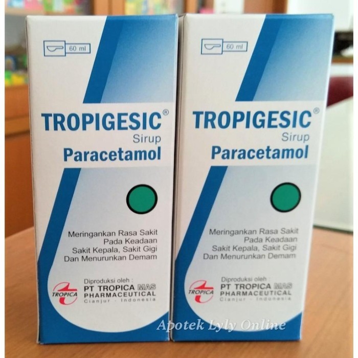 Jual Tropigesic Paracetamol Syrup 60 ml | Shopee Indonesia